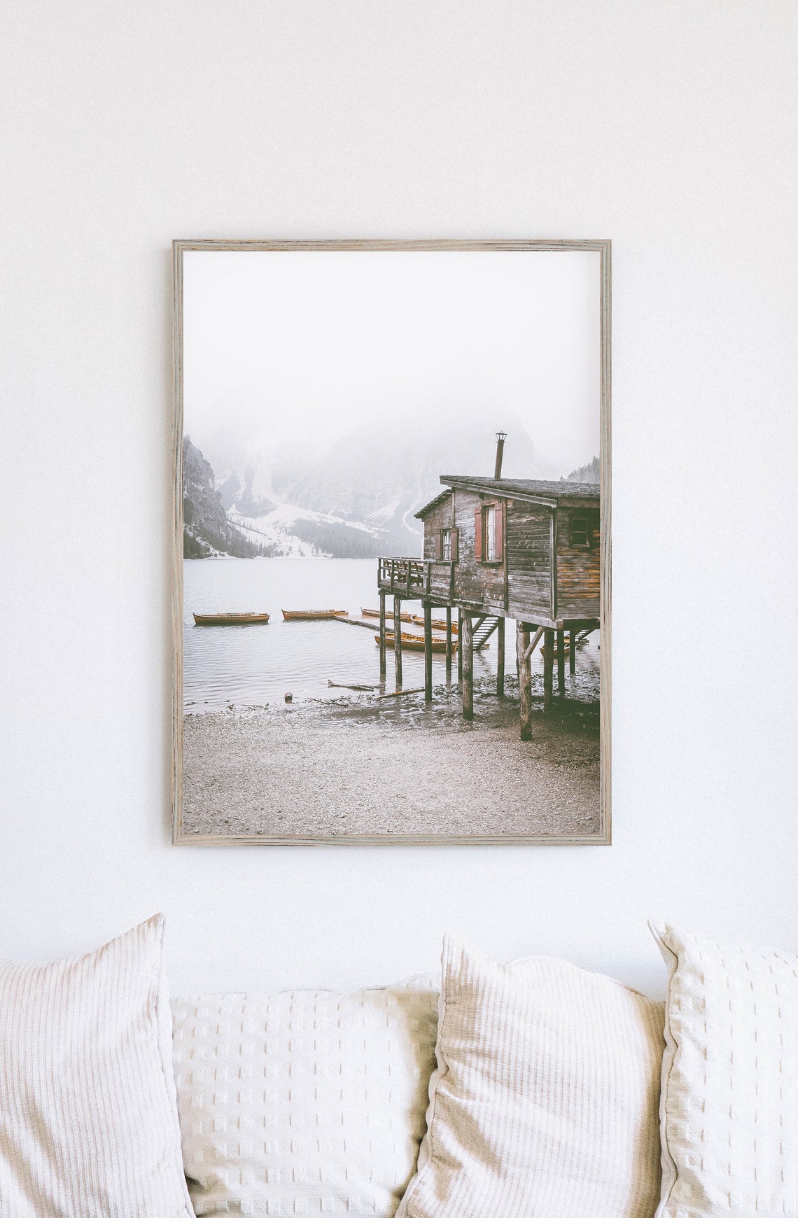 Mountain Print Canadian Wall Art Rustic Cabin Print - Etsy