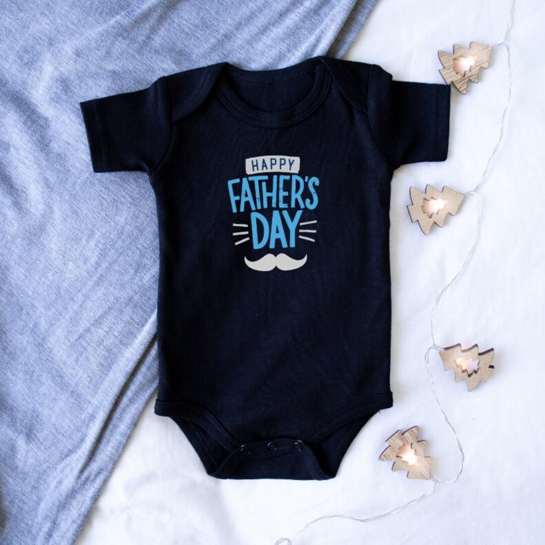 Happy Father's Day Jersey Bodysuit - Etsy