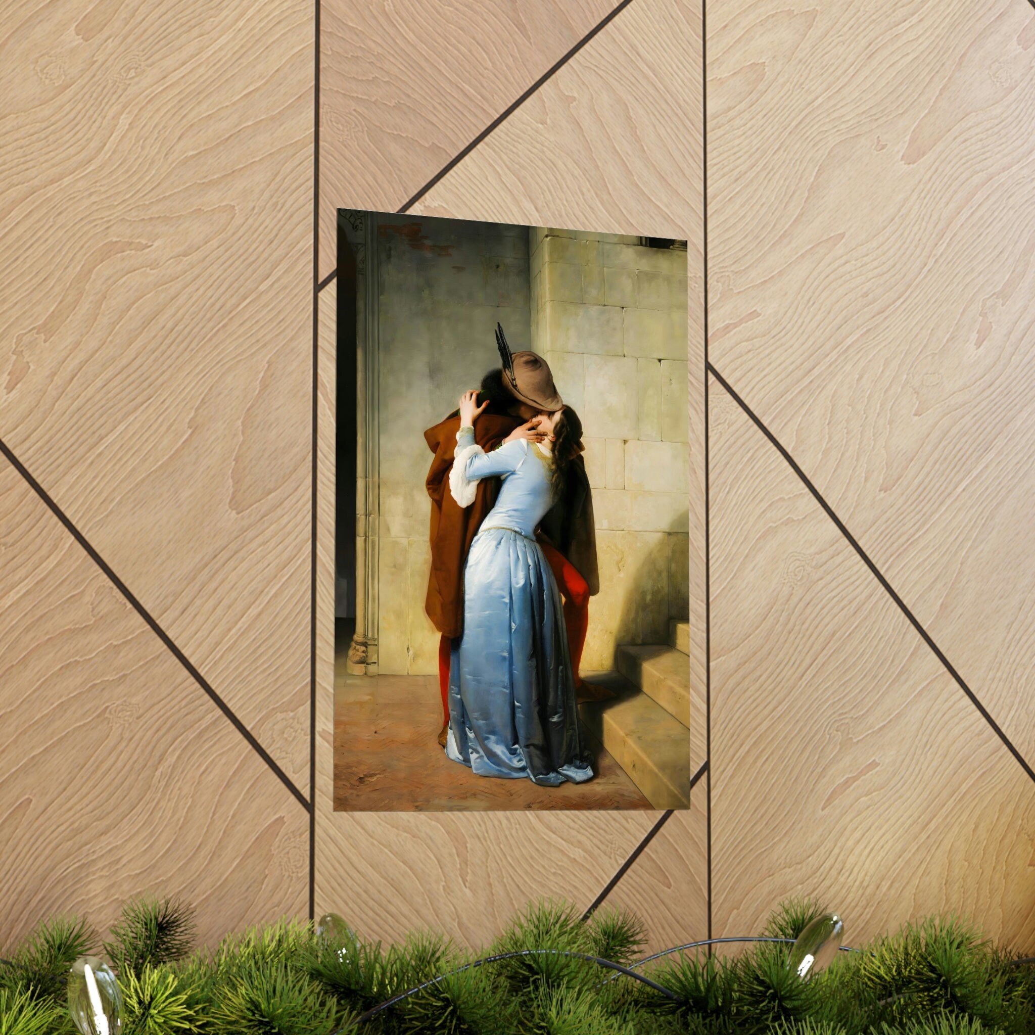 The Kiss by Artist Francesco Hayez Art Poster - Etsy