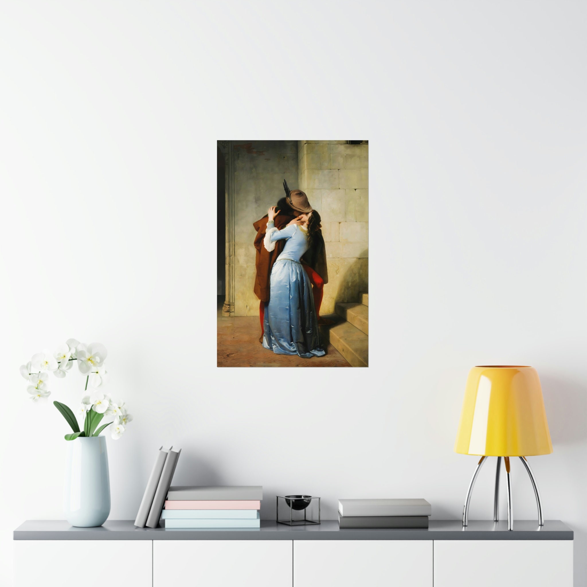 The Kiss by Artist Francesco Hayez Art Poster - Etsy