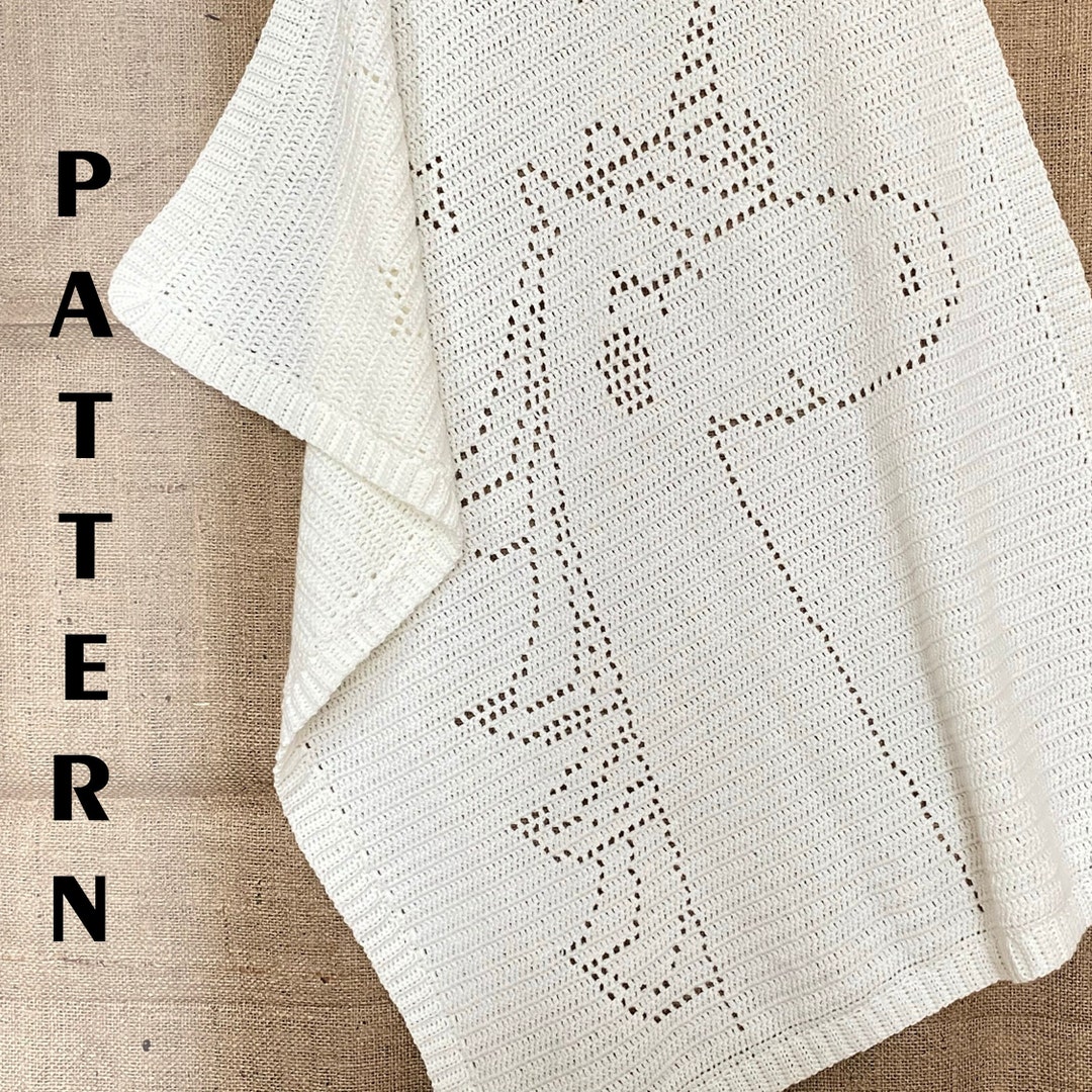 Unicorn Crochet Pattern • Crochet Gifts Baby Blanket Pattern • Filet ...