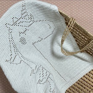 Unicorn Crochet Baby Blanket Pattern: Filet Design (PDF Pattern) - Etsy