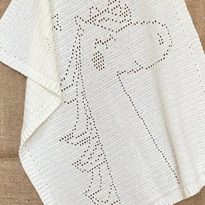 Unicorn Crochet Baby Blanket Pattern: Filet Design (PDF Pattern) - Etsy