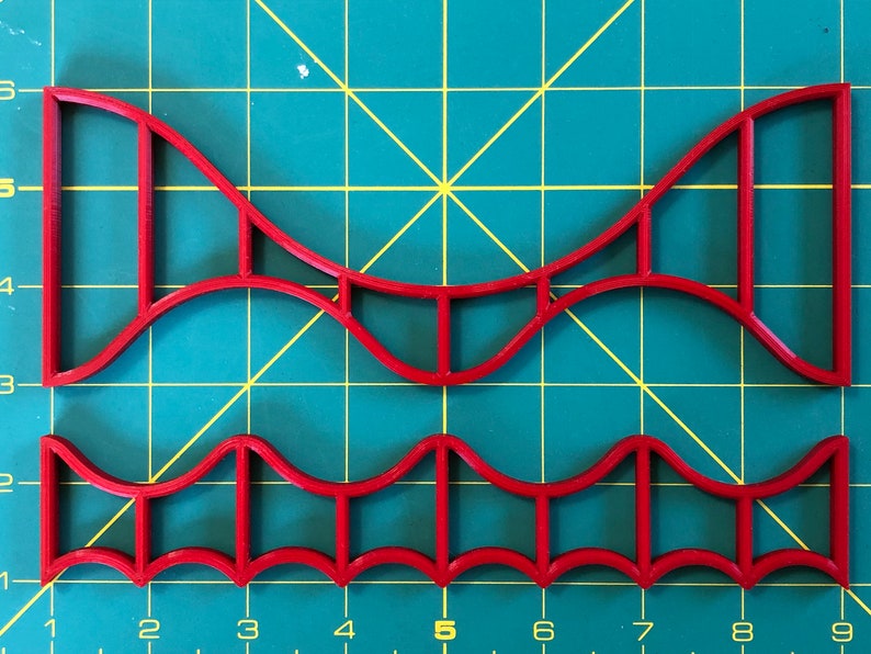 Quilting Wave Ruler 4 Wave Sizes Longarm and Other Machines | Etsy