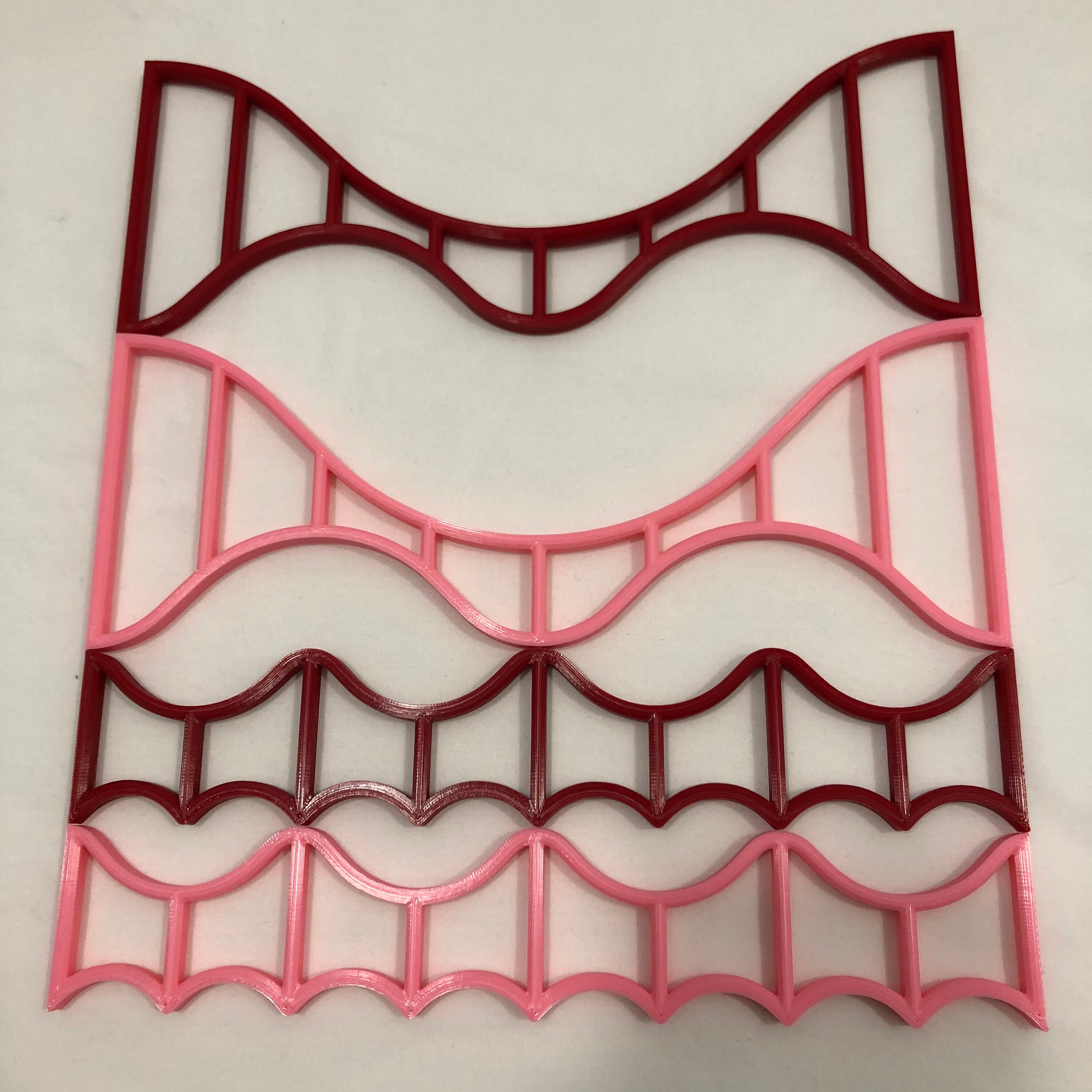 Quilting Wave Ruler 4 Wave Sizes Longarm and Other Machines - Etsy UK