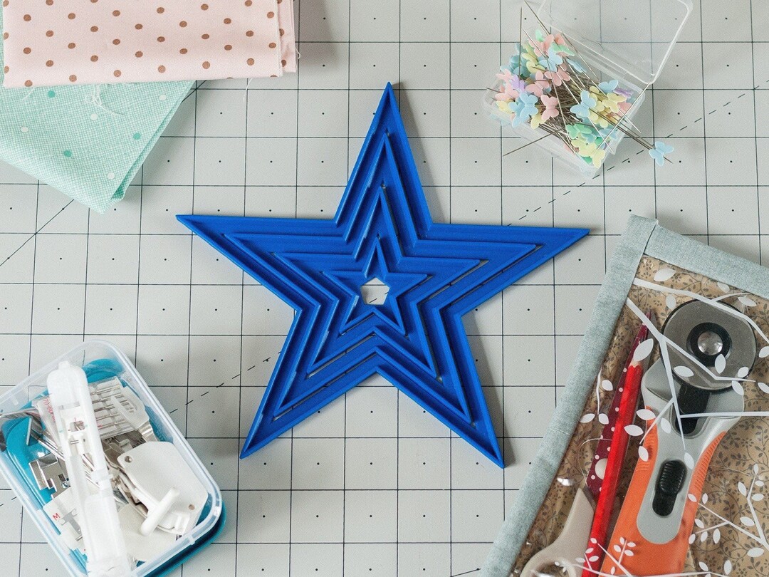 Star Quilting Rulers, 4 Piece Set, Multiple Colors, by Alconydesigns - Etsy