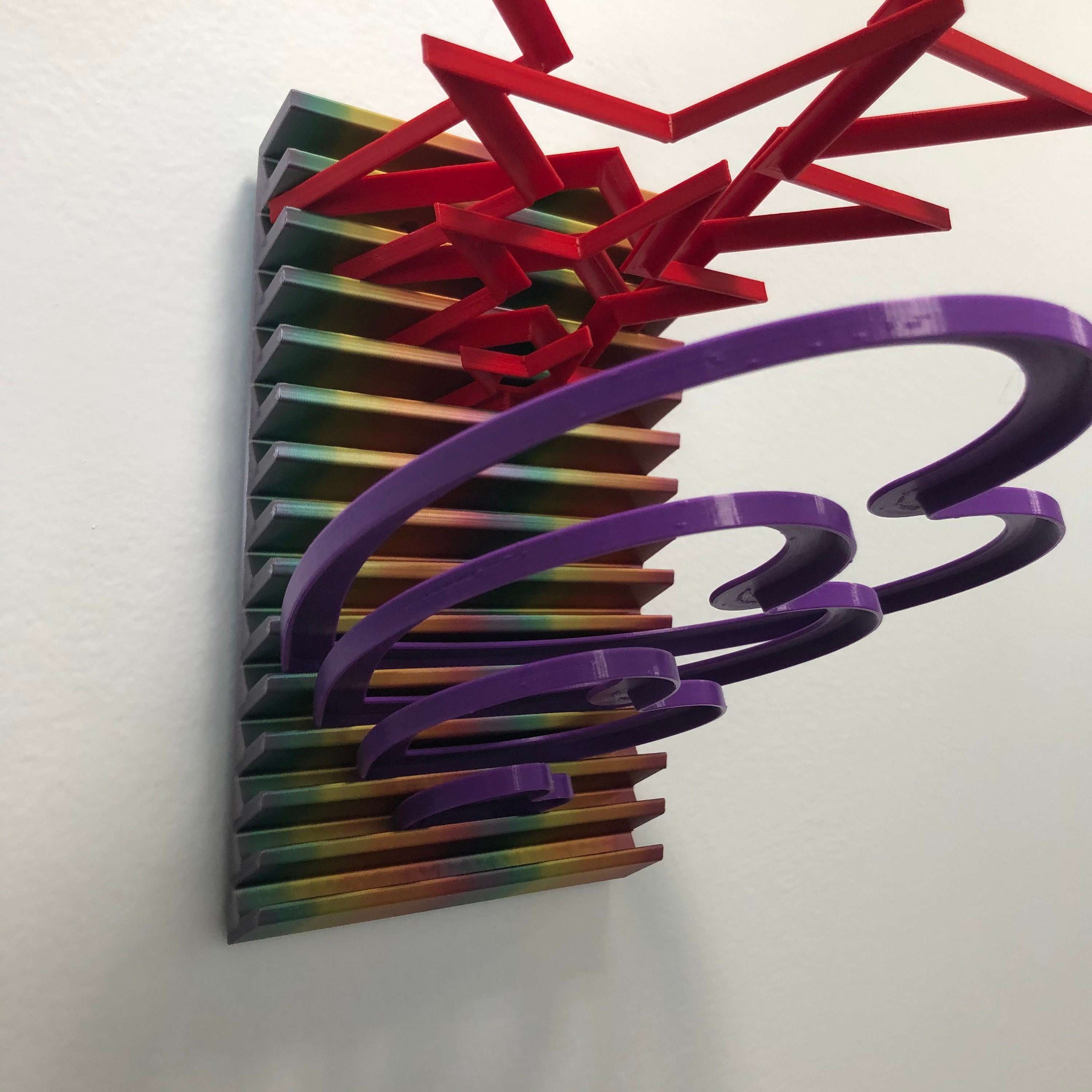 Hanging Longarm Ruler Rack 14 slot Pick a Size For Longarm | Etsy