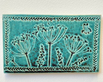 Botanical Tile | Etsy