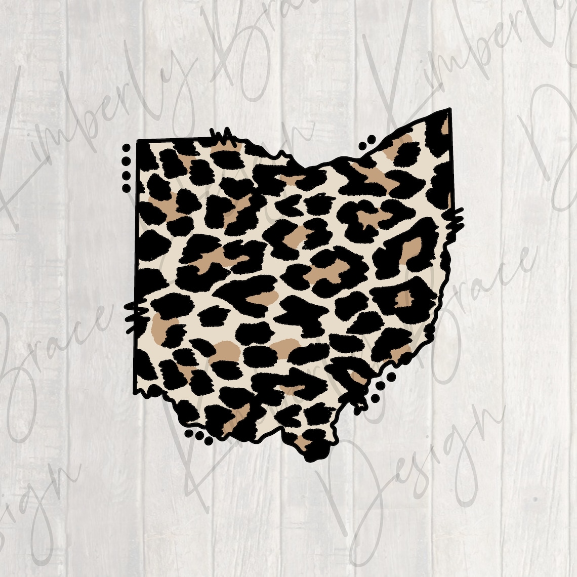 Ohio State Doodle Leopard Print | Sublimation Digital Download PNG - Etsy