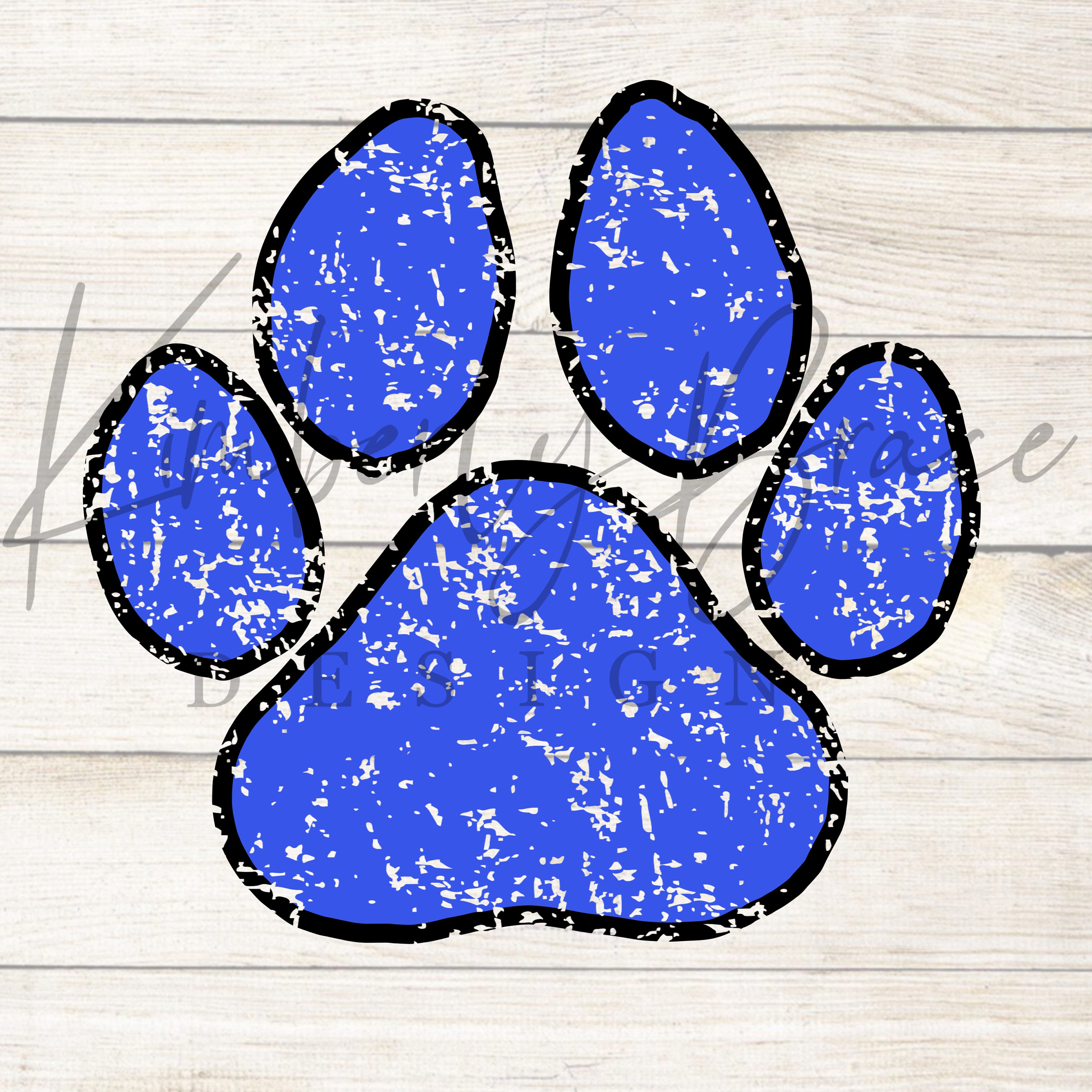 Blue Bear Paw