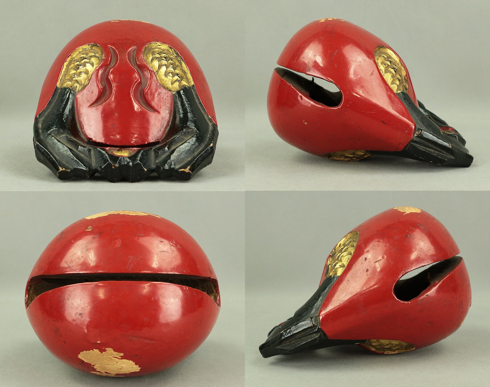 Reversible Mokugyo wooden Fish Fish-shaped Wooden Temple - Etsy