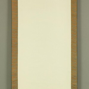 Please Draw Your Beautiful Work / Japanese Plain Empty "paper" Kakejiku ...