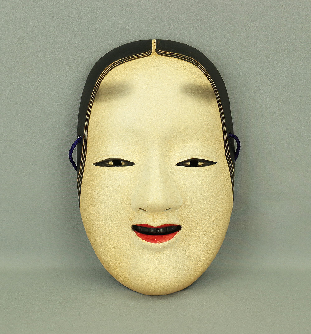 敏郎 Toshiro Noh Mask 3pcs Japanese Noh Play Wooden Carving Mask - Okina ...