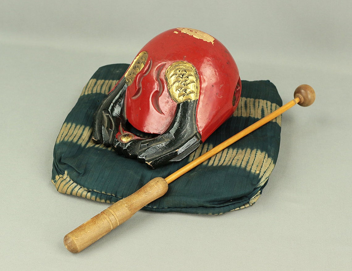 Reversible Mokugyo wooden Fish Fish-shaped Wooden Temple - Etsy