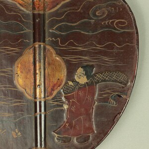 Gunbai Samurai Military Leader's Fan Edo Period Hand Fan Gold ...