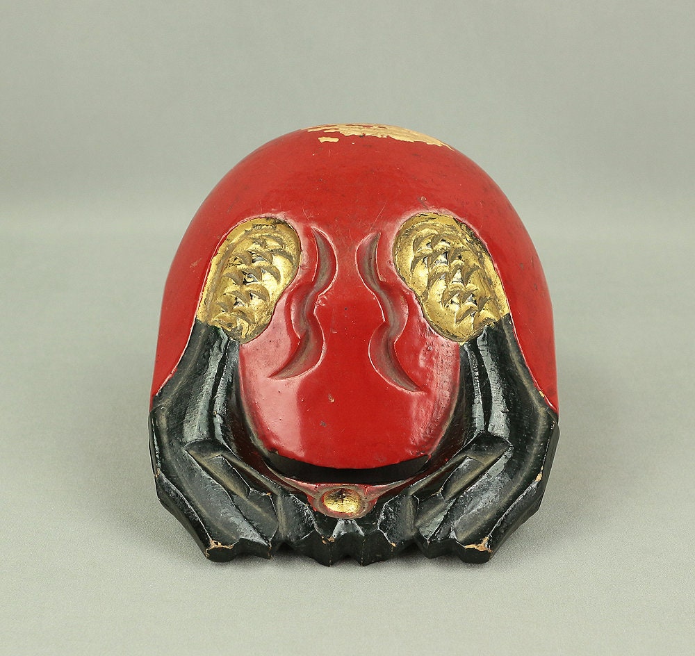 Reversible Mokugyo wooden Fish Fish-shaped Wooden Temple - Etsy