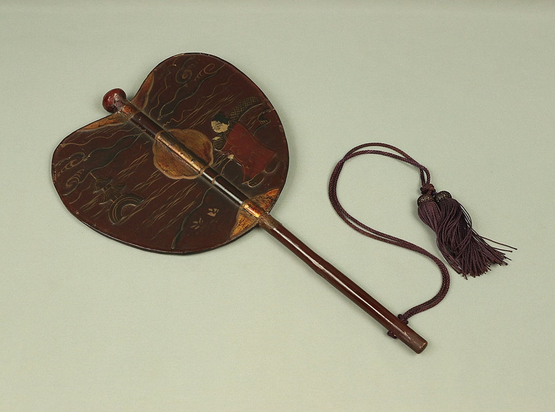 Gunbai Samurai Military Leader's Fan Edo Period Hand Fan Gold ...