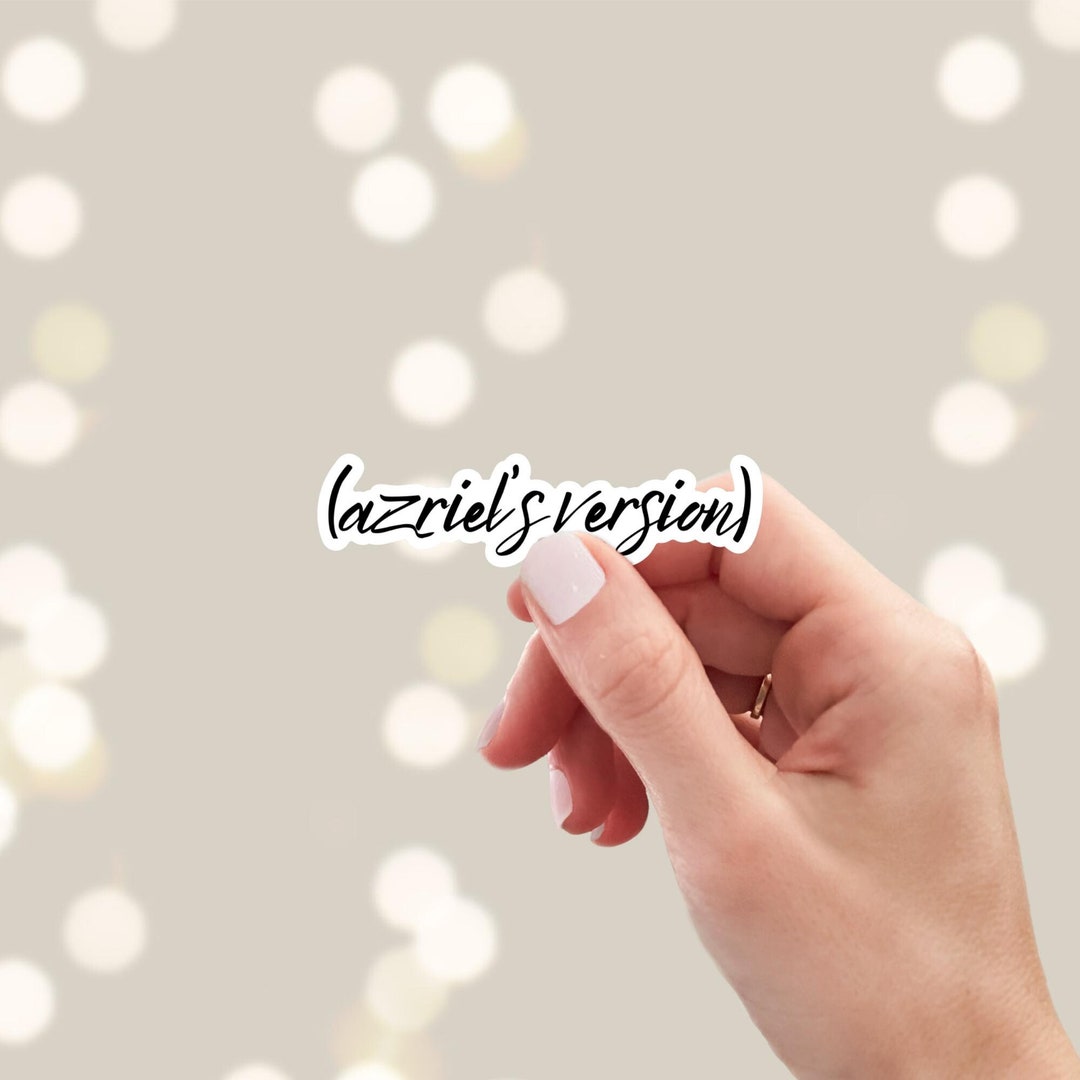 Azriel Sticker | Bat Boys Sticker| Wingspan Matters - Etsy