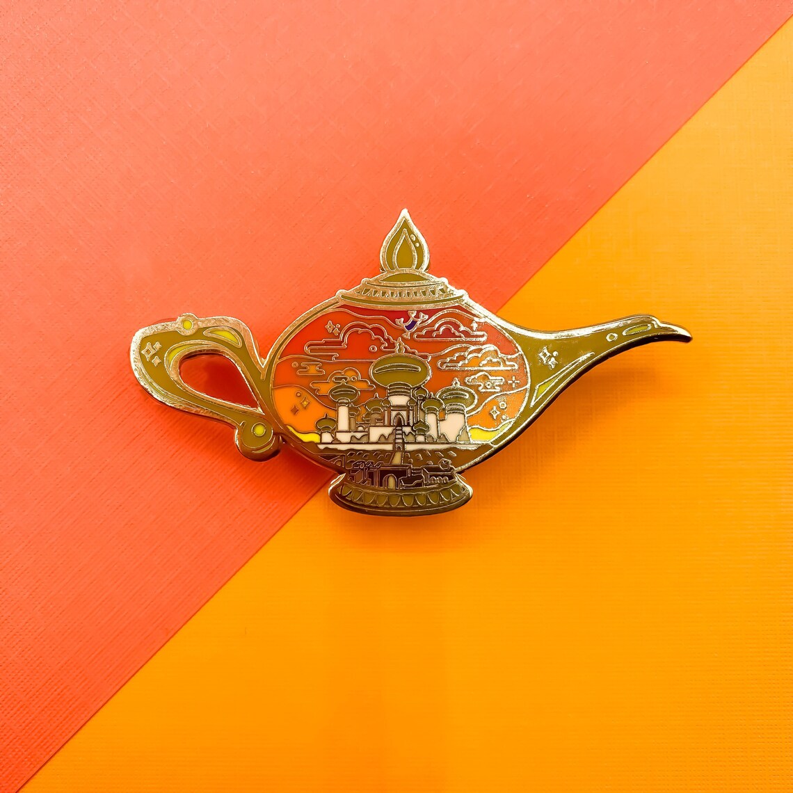 Aladdin Hard Enamel Pin Enamel Pin Detailed Princess - Etsy