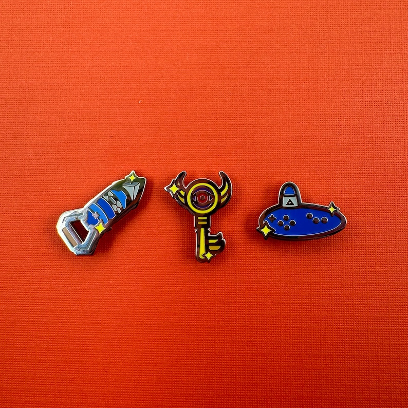 Legend of Zelda Item Key Chain and Enamel Pins SERIES 4 | Nintendo ...