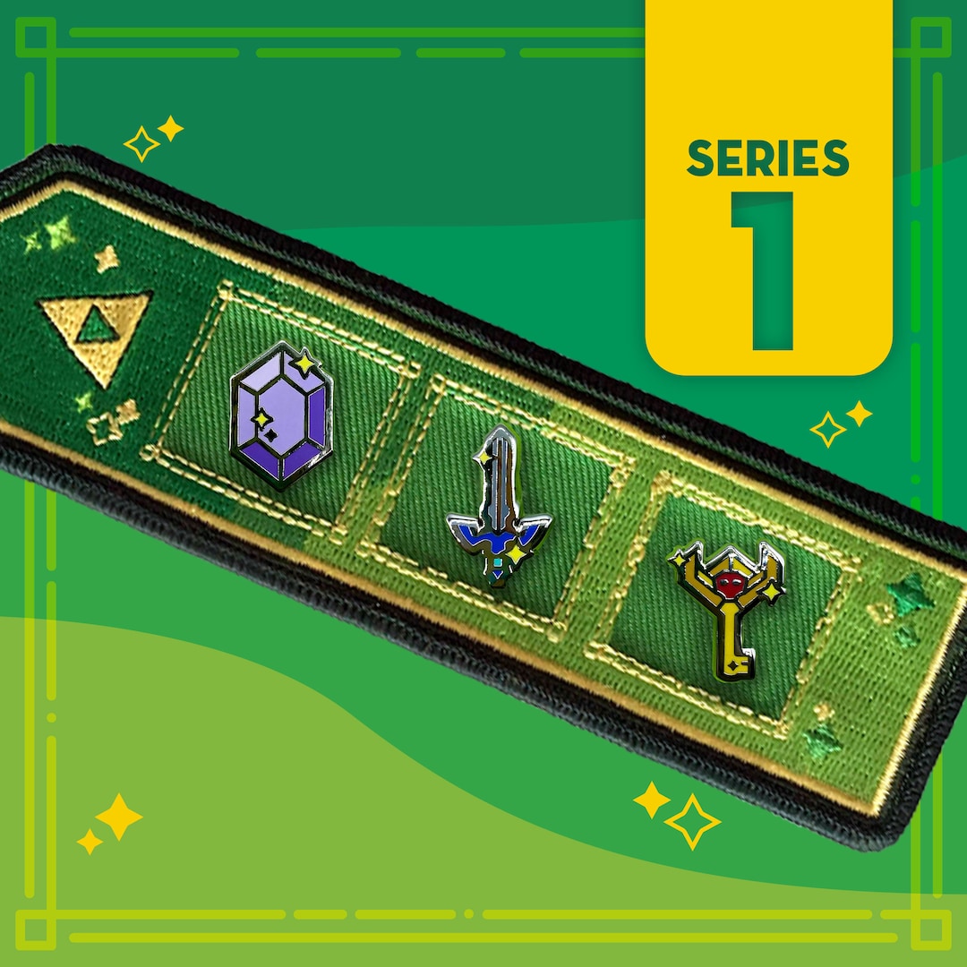 Legend of Zelda Item Key Chain and Enamel Pins Series 1 | Nintendo ...