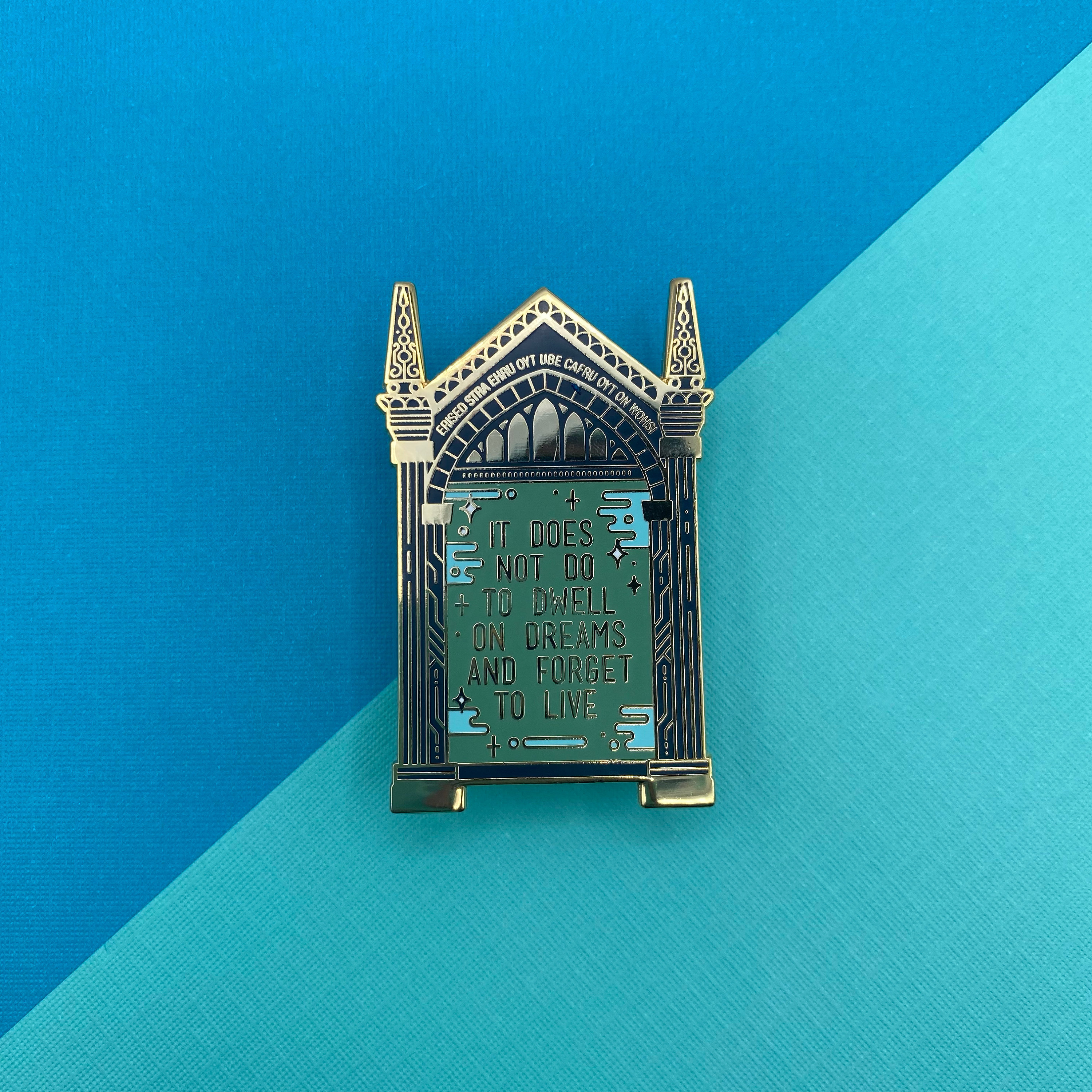 Magic Mirror Hard Enamel Pin Enamel Pin Wizard | Etsy