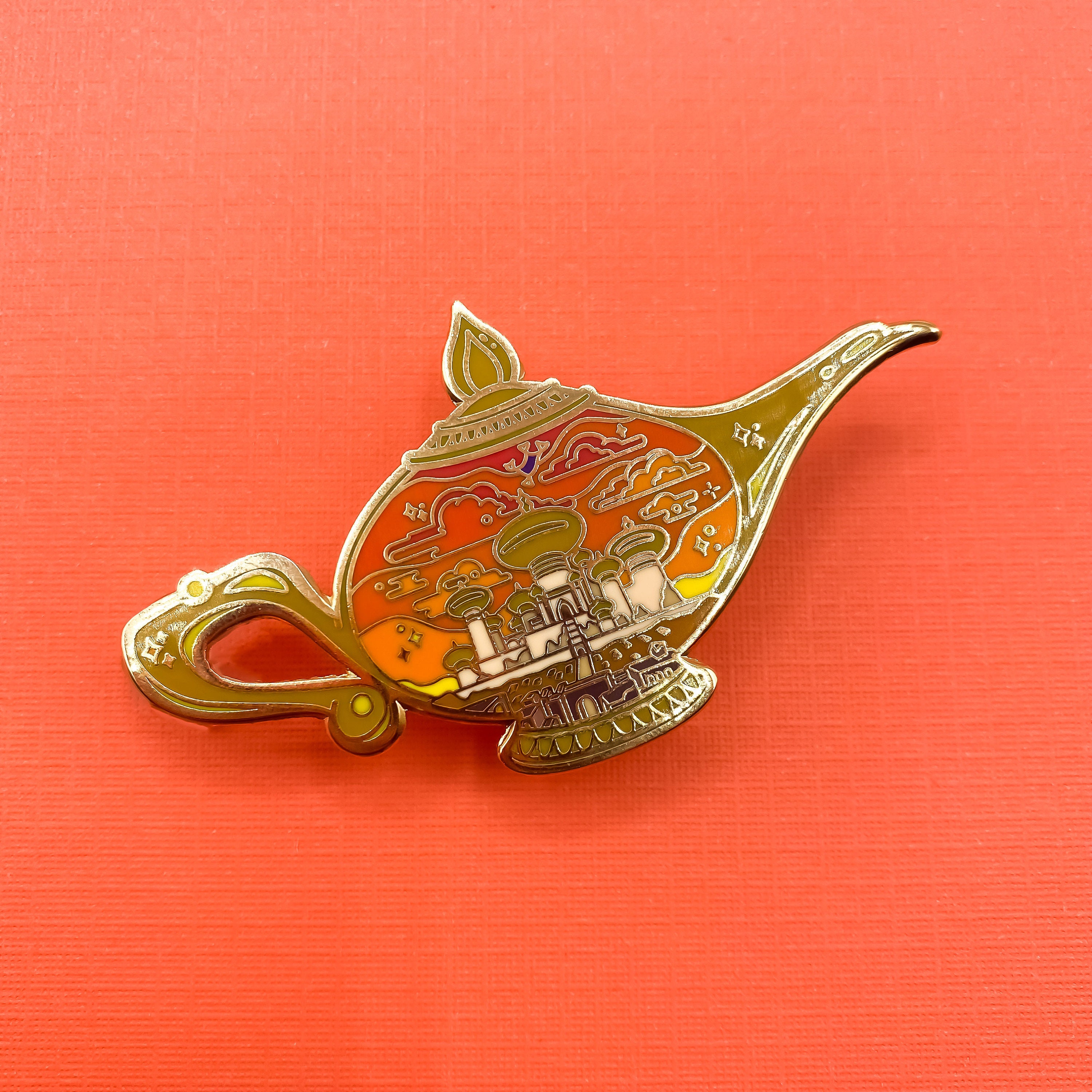 Aladdin Hard Enamel Pin Enamel Pin Detailed Princess - Etsy