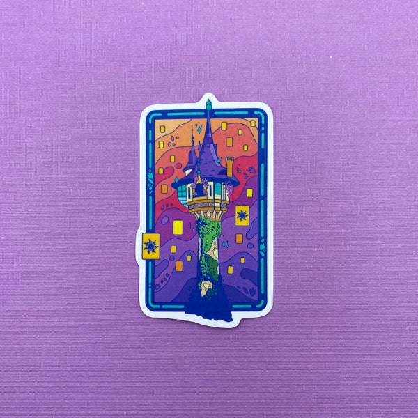 Tangled Stickers - Etsy