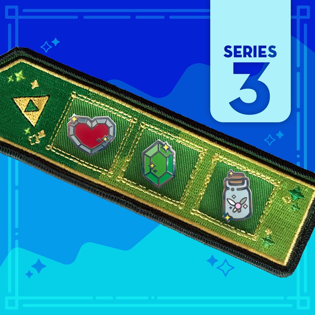 Legend of Zelda Item Key Chain and Enamel Pins SERIES 3 | Nintendo ...