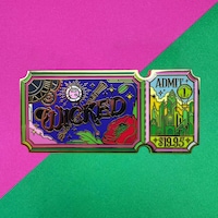 Musical Pin Badges | 32mm and 58mm Handmade Pins | Wicked | Six | Mean ...