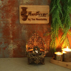 Ethnic Indian Elephant Design Brass Urli, Decorative Urli for Corner ...