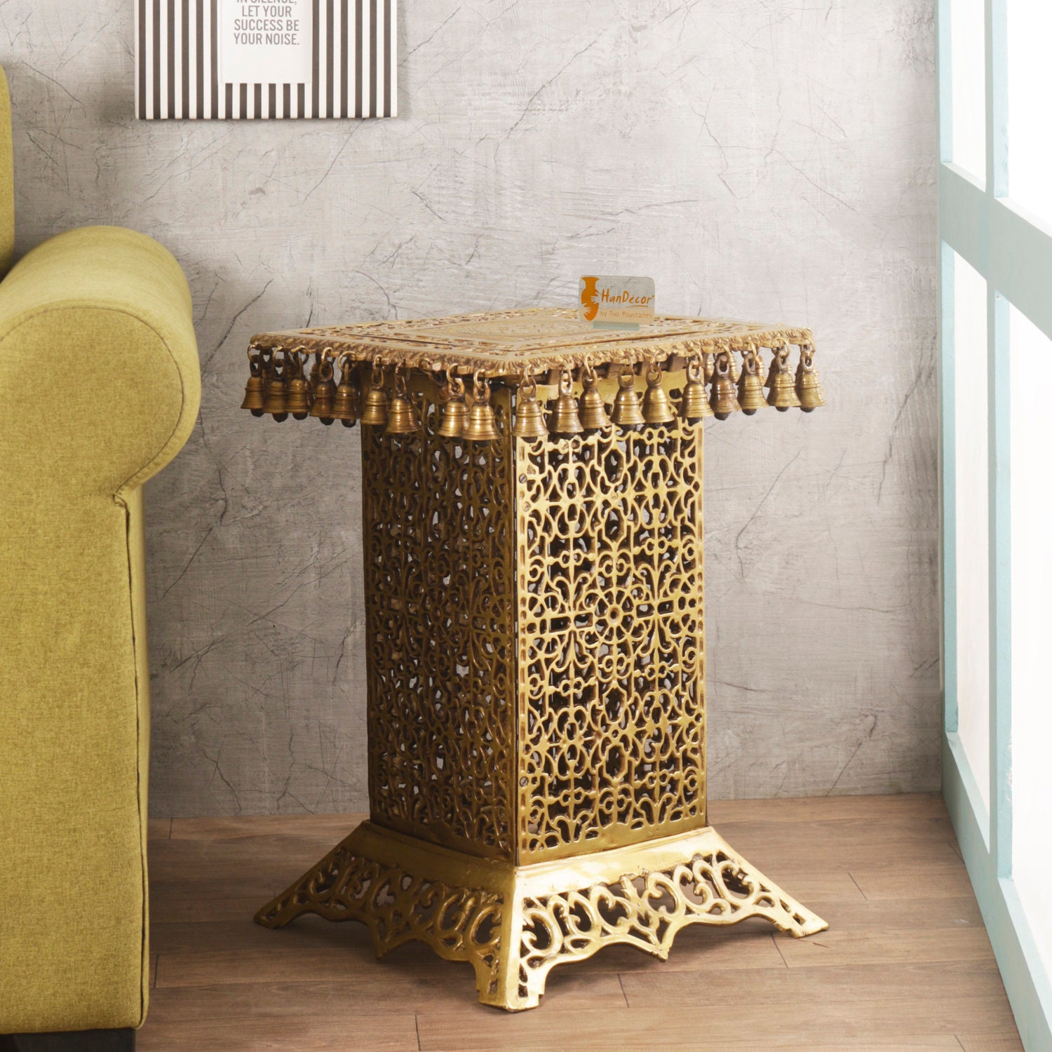 Brass Decorative Table Ethnic Design Brass Decorative Corner - Etsy