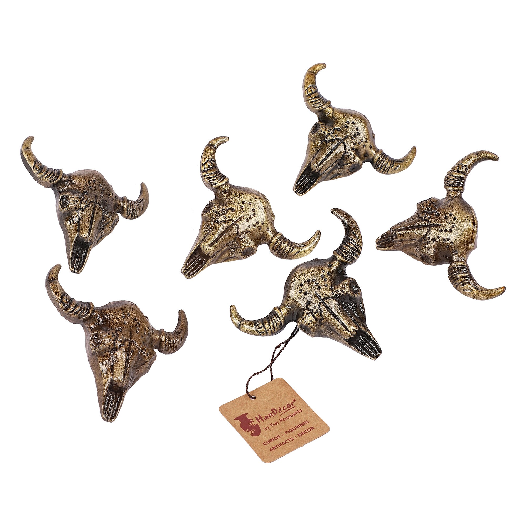 Buffalo Skull Design Cabinet/wardrobe Knobs pack of 8 Knobs - Etsy