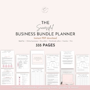 Small Business Planner, Productivity, Online Business Planner, Business ...