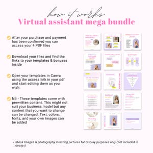 Virtual Assistant Mega Bundle, Virtual Assistant Pricing Guide, Virtual ...