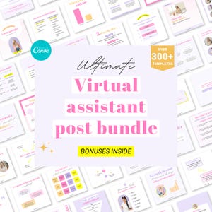 Virtual Assistant Bundle, Virtual Assistant Posts, Virtual Assistant ...