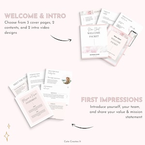 Client Welcome Kit, New Client Welcome Packet, Client Welcome Template ...