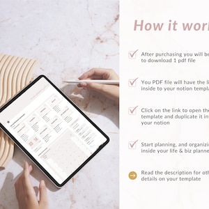 Notion Life and Business Template, Notion Template, Notion Business Planner, Notion Project ...