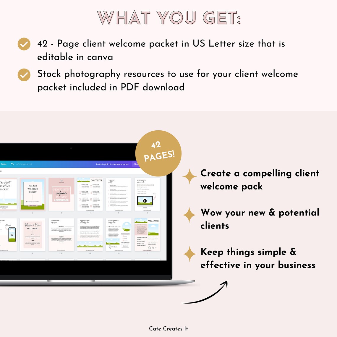 Client welcome kit new client welcome packet client welcome | Etsy