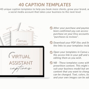 Virtual Assistant Content Starter Pack, Virtual Assistant Pricing Guide ...