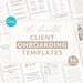 Client Onboarding Bundle, Client Onboarding Templates, Client ...