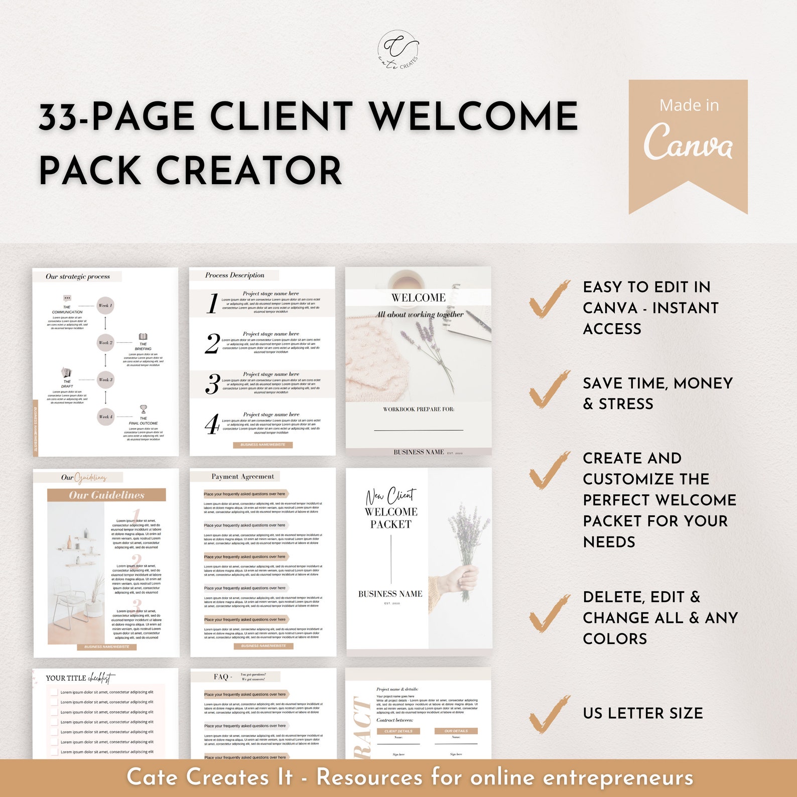 Client Welcome Kit New Client Welcome Packet Client Welcome - Etsy ...