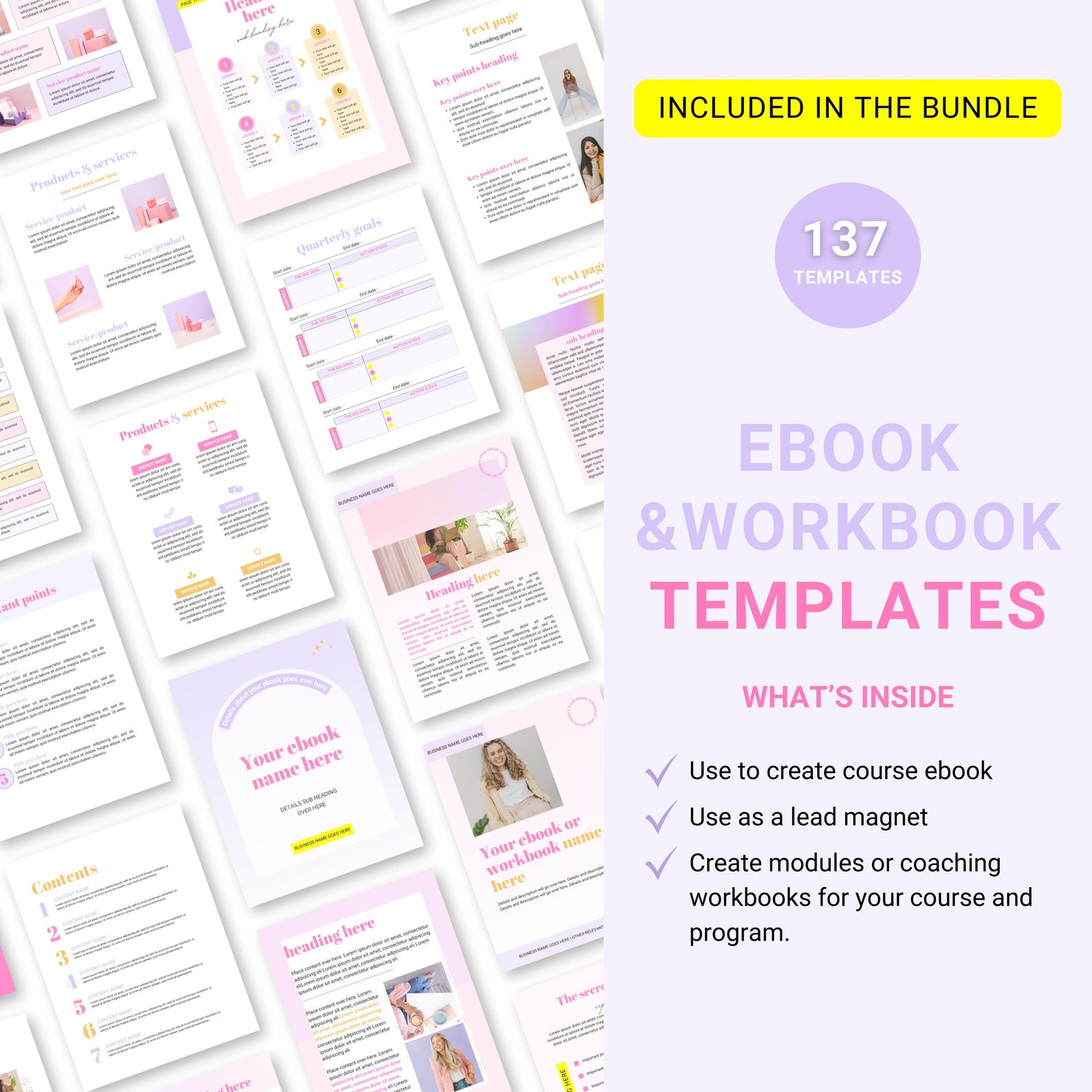 Course Creator Bundle, Course Templates, Coaching Bundle, Coach ...