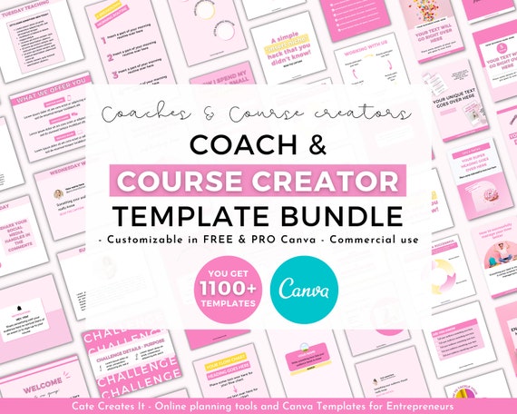 Coaching Business Bundle Course Creator Bundle Online Coach - Etsy