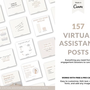 Virtual Assistant Posts, Virtual Assistant Templates, Virtual Assistant ...