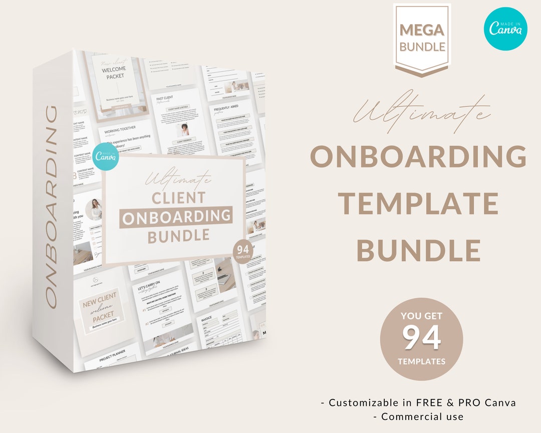 Client Onboarding Bundle, Client Onboarding Templates, Client ...