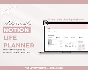 Notion Goal Template Notion Digital Planner 3 Month Life - Etsy