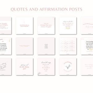 Mental Health Anxiety Post Templates, Anxiety Templates, Mental Health ...