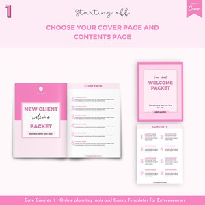 Client Welcome Kit, New Client Welcome Packet, Client Welcome Template ...