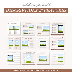 Notion Mockup Templates, Notion Template Mockups, Notion Mockups ...